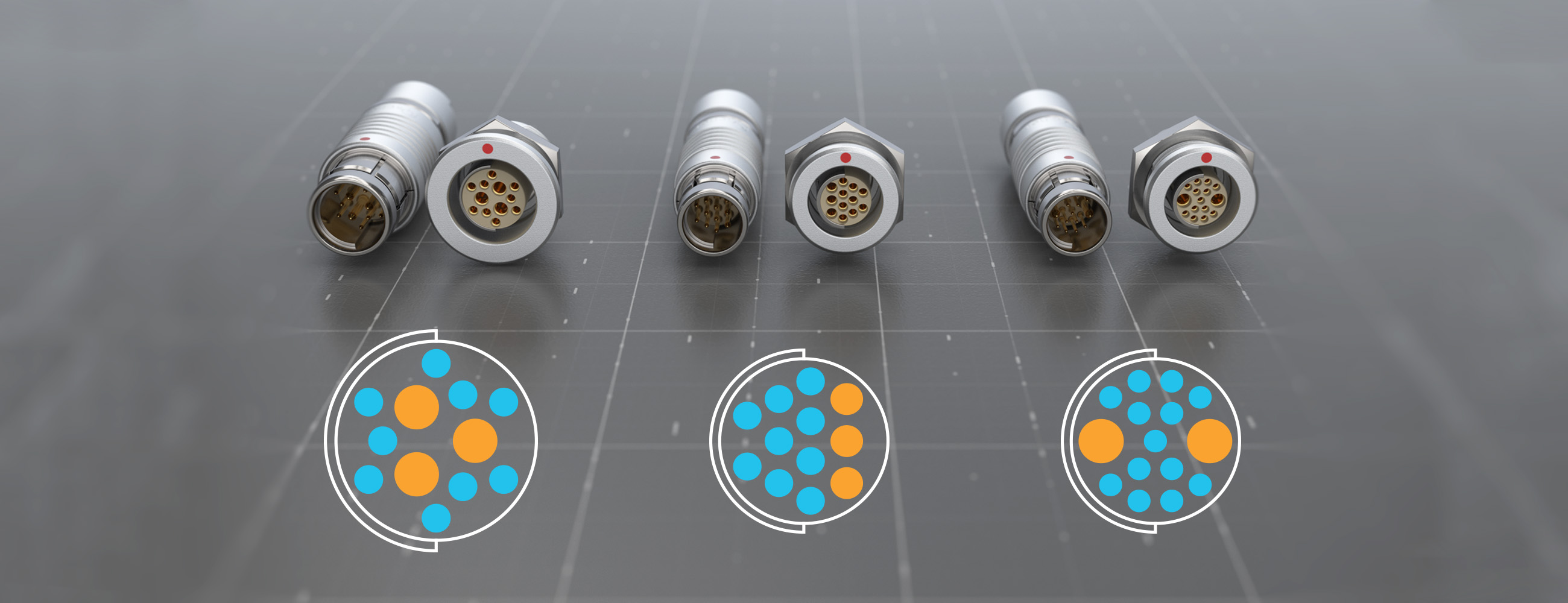 Power and Data Connectors | Multipole Low-Voltage Configurations