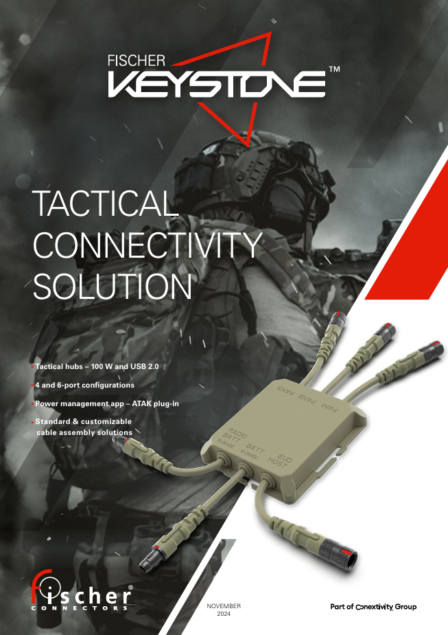 Fischer KEYSTONE™ power and data hubs | 3 new cables